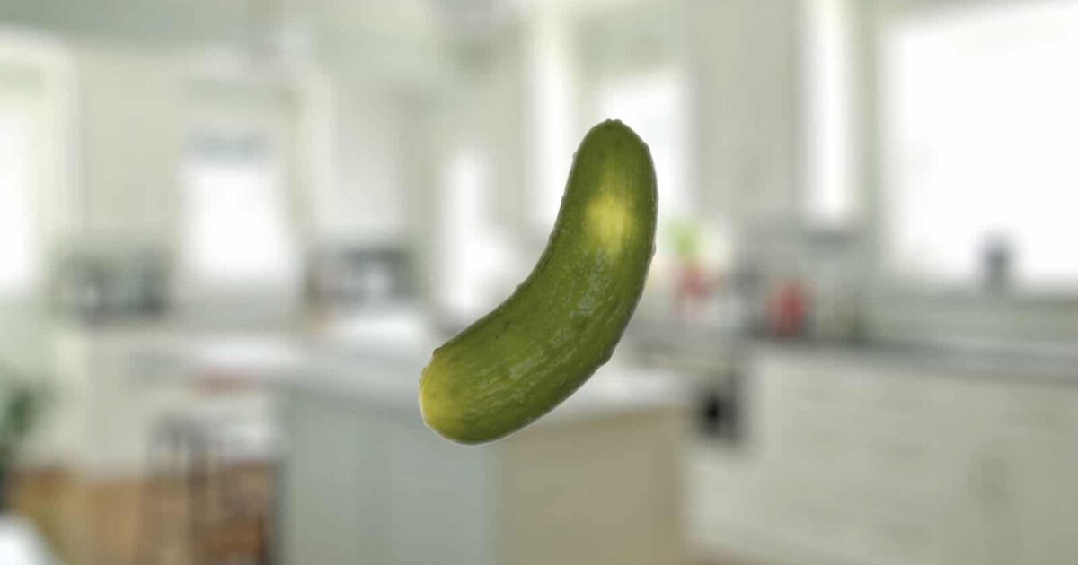 3D Pickle Render - Omnislash Visual - Creative Content Agency